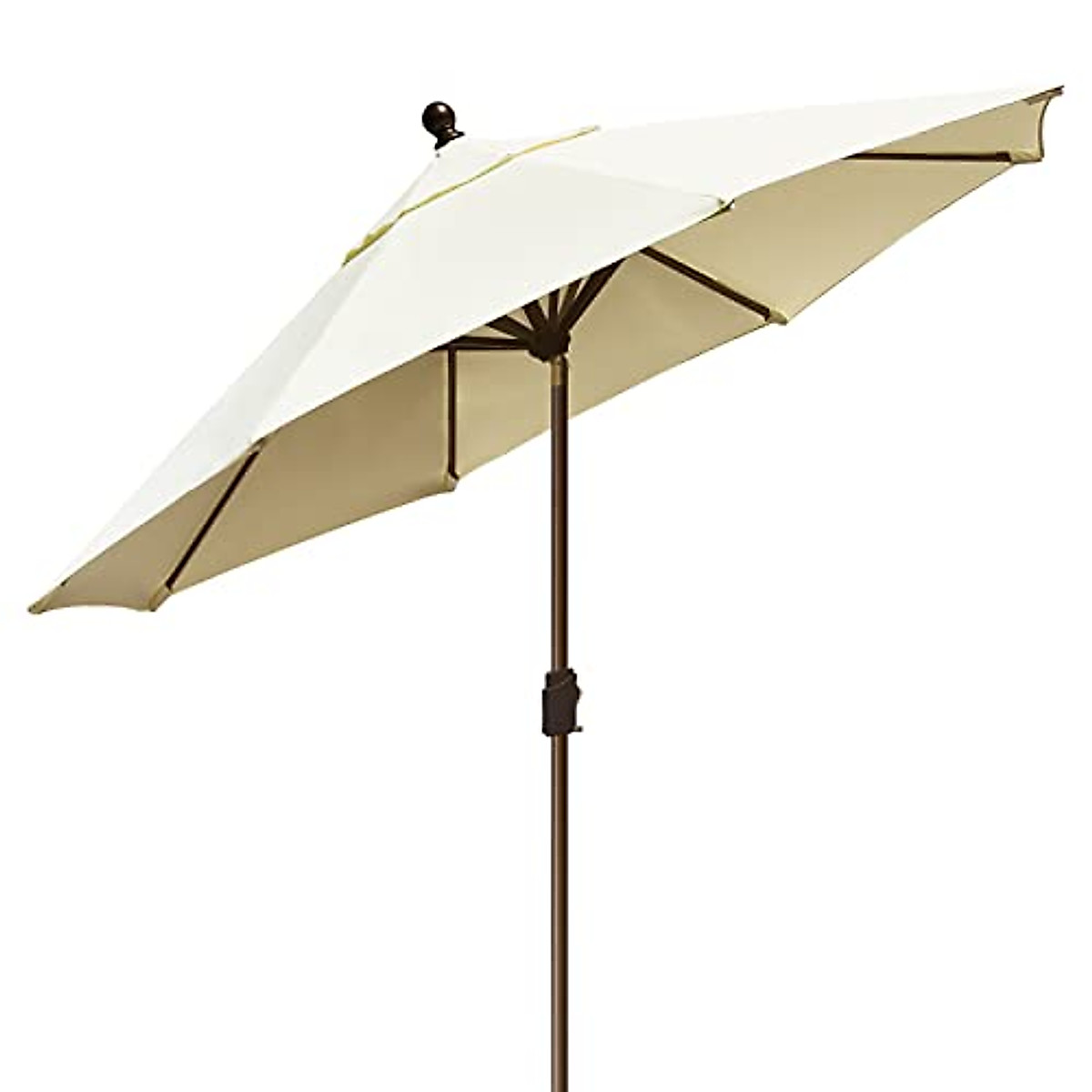 EliteShade USA 10-Year-Non-Fading Sunumbrella 9Ft Market Umbrella Patio Umbrella Outdoor Table Umbrella with Ventilation, Natural