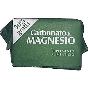 Magnesium Carbonate 7grs - Carbonato de Magnesio Puro (Pack of 3)