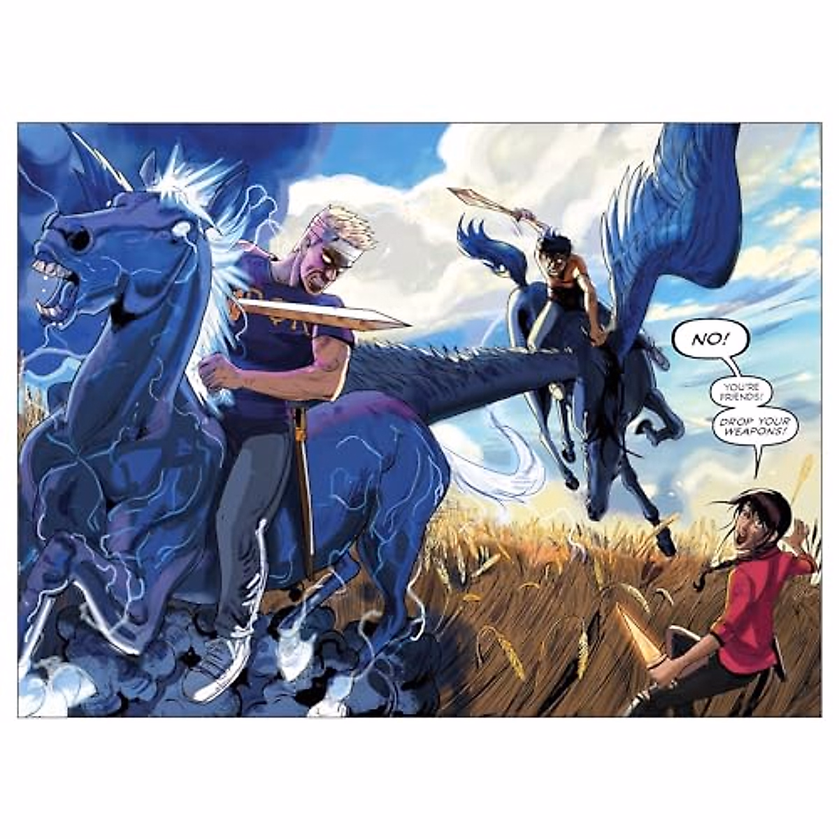 The Heroes of Olympus, Book Three: The Mark of Athena: The Graphic Novel