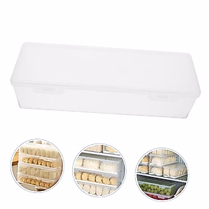 GREENADSCAPE Food Storage Containers Dividers Pasta Food Storage Box Sealing Food Boxes for Refrigerator