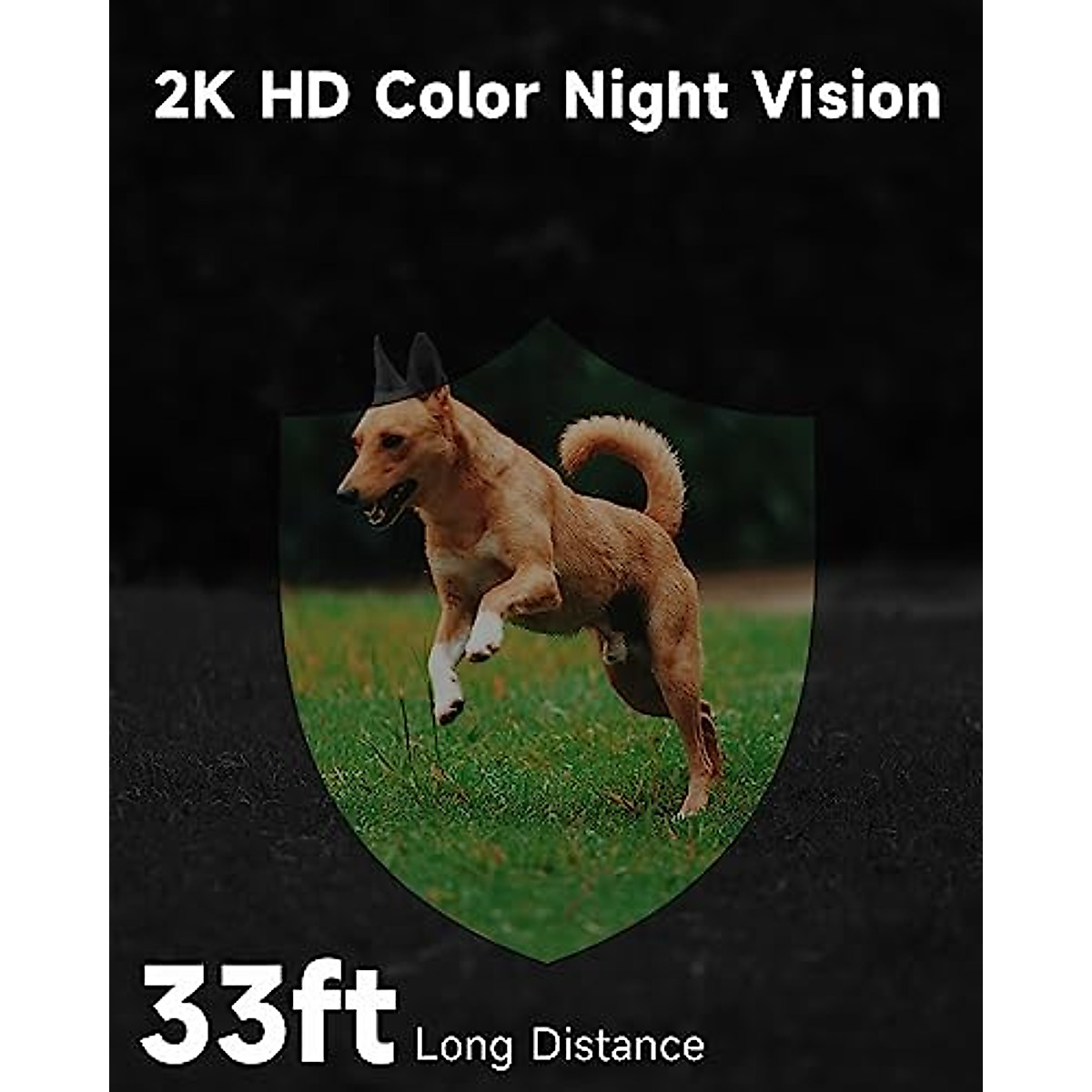 Security Cameras Wireless Outdoor,2K Battery Powered AI Motion Detection Spotlight Siren Alarm WiFi Surveillance Indoor Home Camera, Color Night Vision, 2-Way Talk, Waterproof, Cloud/SD Storage