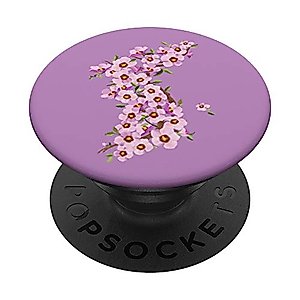 Korean American National Flower Rose of Sharon Mugunghwa Map PopSockets Grip and Stand for Phones and Tablets