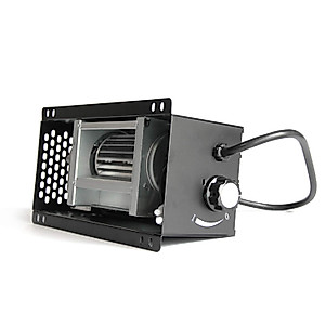 Hongso Speed Variable S31105 Blower Fan 110V ~ 120V for GHP Group, Monessen/Majestic (MHSC Brands), Majestic Dutchwest Windsor, CFM US Century Plate Steel Freestanding Wood Stove Fireplace