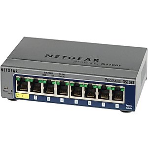 NETGEAR ProSafe GS108Tv2 Gigabit Smart Switch