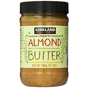 Kirkland Signature - Creamy Almond Butter, 27 Ounce - 3 Jars
