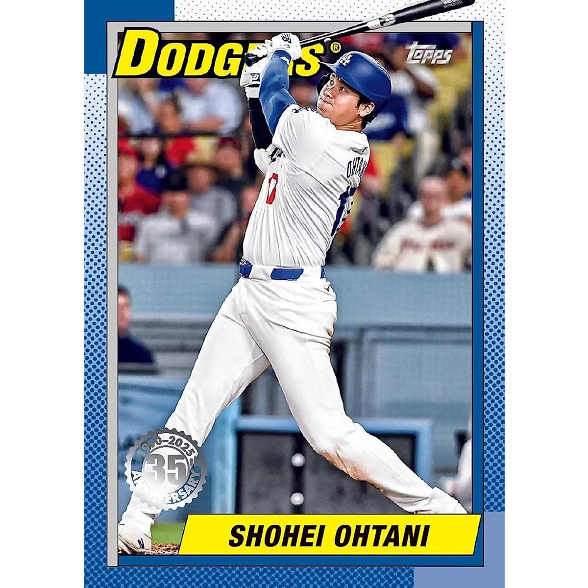 Topps 2025 Series 1 Baseball Trading Card Hanger Box (59 Cards)