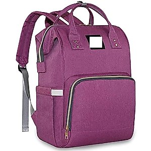 Diaper Bag Backpack Bag Baby Bags for Mom and Dad Maternity Diaper Bag with USB Charging Port Stroller Straps Thermal Pockets,Water Resistant
