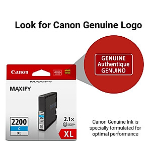 CanonInk MAXIFY PGI-2200 XL Cyan Pigment Ink Tank