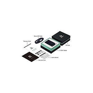 D'CENT Biometric Cold Wallet – Your keys, Your cryptos – Fingerprint authentication