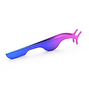 2pcs Eyelash Applicator Tool Eyelash Tweezers Lash Tool for False Lashes Lash Tools for Eyelash Extensions Fake Eyelash Applicator Lashes Clip Eyelash Tweezer Set