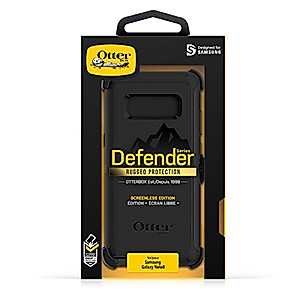 Otterbox Defender Series Screenless Edition Case for Samsung Galaxy note8 - Retail Packaging -Polycarbonate,Kickstand, Black