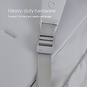 Urth Norite 24L Backpack – 15” Laptop Bag, Weatherproof + Recycled (Ash Grey)