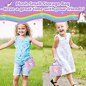 liooking Unicorn Gifts Toys for Girls Age 4 5 6 7 8 9 10,Unicorn Toy with Light Up Plush Star Pillow Unicorn Diary with Lock for Girls Age 6-8 Eye Mask for Teens Girl Christmas Birthday Gifts Ideas