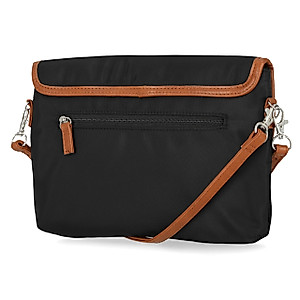 Nautica womens Rfid Blocking Mini Crossbody Wallet Wristlet Clutchh, Electric Red, One Size US