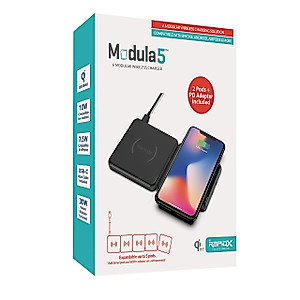 2 Phone Pods + 30W Adapter - Modula5 Wireless Charging System (RX-MP01B2PK)
