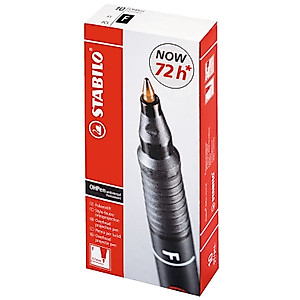 STABILO Fine Permanent Marker - Black Pack of 10