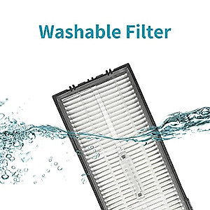 Home Times Accessories Kit for Xiaomi Roborock S7 S7+ T7S T7 Plus T7S Plus,S70,S75(4 Mop Cloth+4 Heapa Filter+1 Brush)