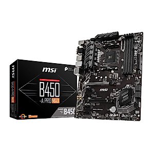 MSI B450-A Pro Max scheda Madre Presa AM4 ATX AMD B450