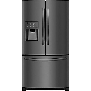 Frigidaire 4-Piece Black Stainless Steel Kitchen Package with FFHB2750TD 36 French Door Refrigerator FFGF3054TD 30 Gas Freestanding Range FFMV1645TD 30 Over-the-Range Microwave and FFID2426TD 24 Fully Integrated Dishwasher