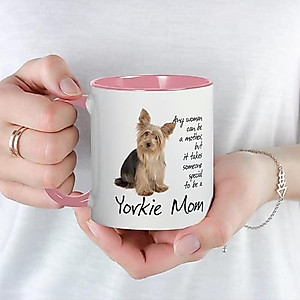 CafePress Yorkie Mom Mugs Ceramic Coffee Mug, Tea Cup 11 oz