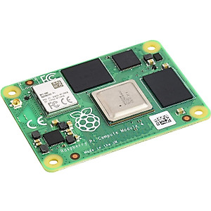 Raspberry Pi Compute Module 4 The Power of Raspberry Pi 4 in A Compact Form Factor, 8GB eMMC 1GB RAM, 2.4/5.0GHz Wi-Fi & Bluetooth 5.0 (CM4101008)