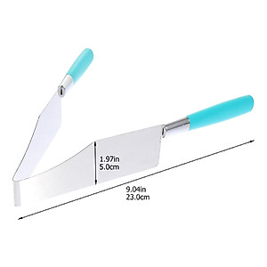 2Pcs Cake Slicer Cutters, Stainless Steel Cake Slicer, Better Quality and More Stable Cake Lifter Tools Pie Knife, Cake Pie Cutting for Cakes, Pie, Desserts Bread and Pizza (Random Color)