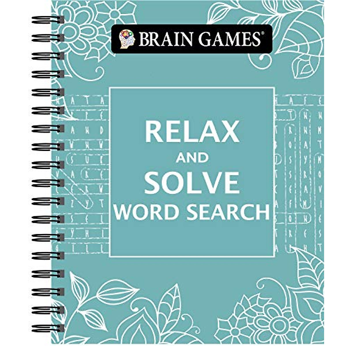 Brain Games - Relax and Solve: Word Search (Teal)