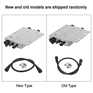 700W Micro Inverter Solar Grid Tie Microinverter IP65 WiFi Control Self Cooling 120/230V Automatic Identification Power Inverters
