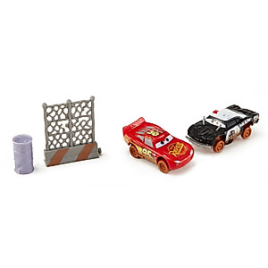 Disney Cars Toys 1:55th Bumper Basher, 2 Pack