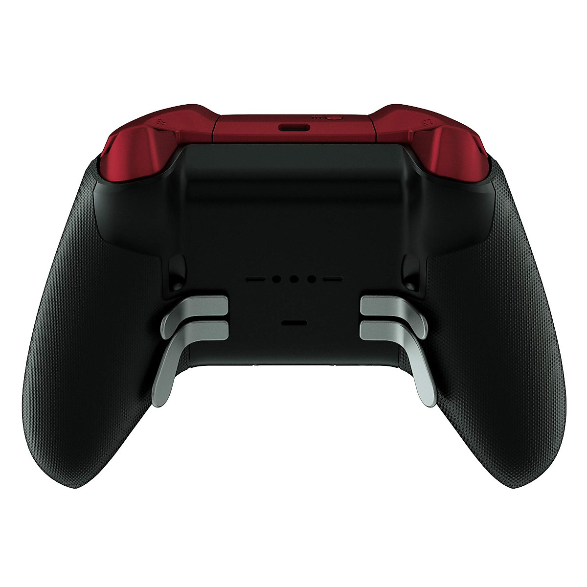 eXtremeRate Scarlet Red Replacement Buttons for Xbox One Elite Series 2 Controller, LB RB LT RT Bumpers Triggers ABXY Start Back Sync Profile Keys for Xbox Elite Series 2 Core Controller Model 1797