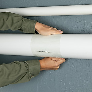 Flex Tape Rubberized Waterproof Tape, 4" x 5', Clear