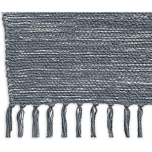 Chesapeake Cotton Ombre Blue Area Rug Large (5'x7')