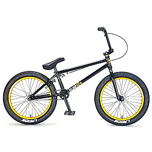 Mafiabikes Kush 2+ 20 inch BMX Bike Black Gold