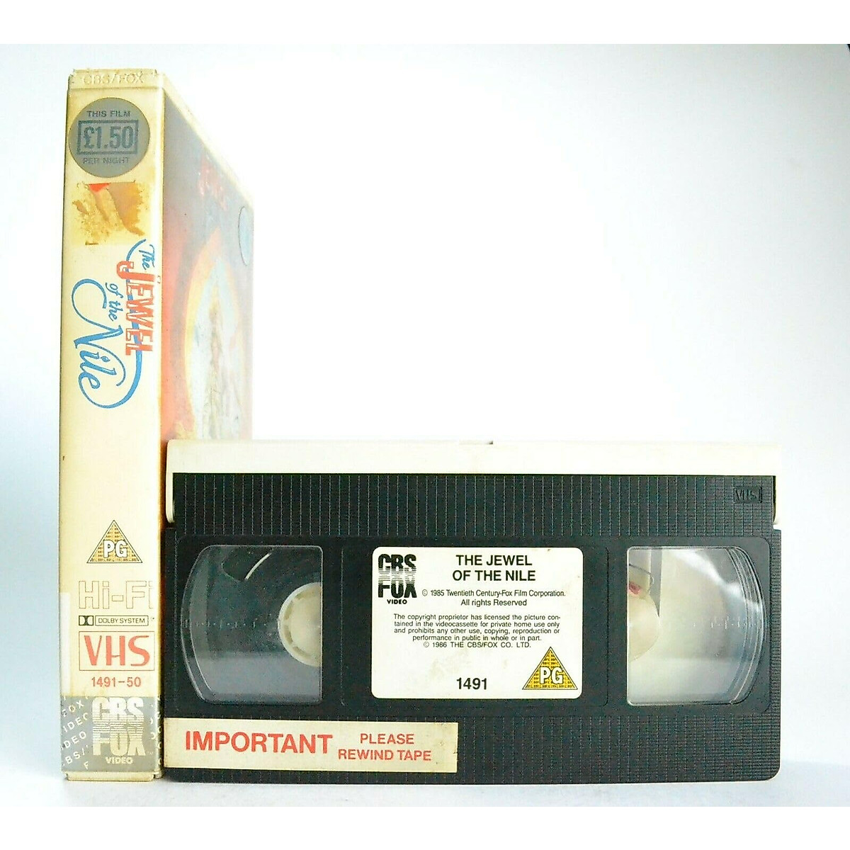 The Jewel of the Nile [VHS]