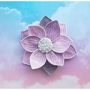 2 Skein(Ball) YarnArt Violet,100% Mercerized Cotton Yarn and Crochet Lace Hand Knitting Thread, Great Choice for Embroidery Arts & Crafts (Blue - 5351)