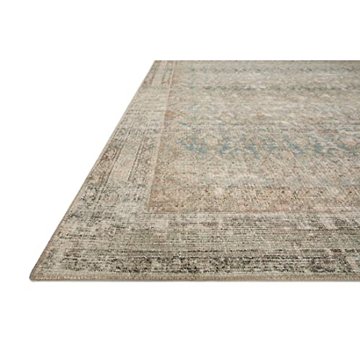 Loloi Angela Rose x Loloi Aubrey Collection AUB-03 Jade/Natural 2'-3" x 3'-9" Accent Rug