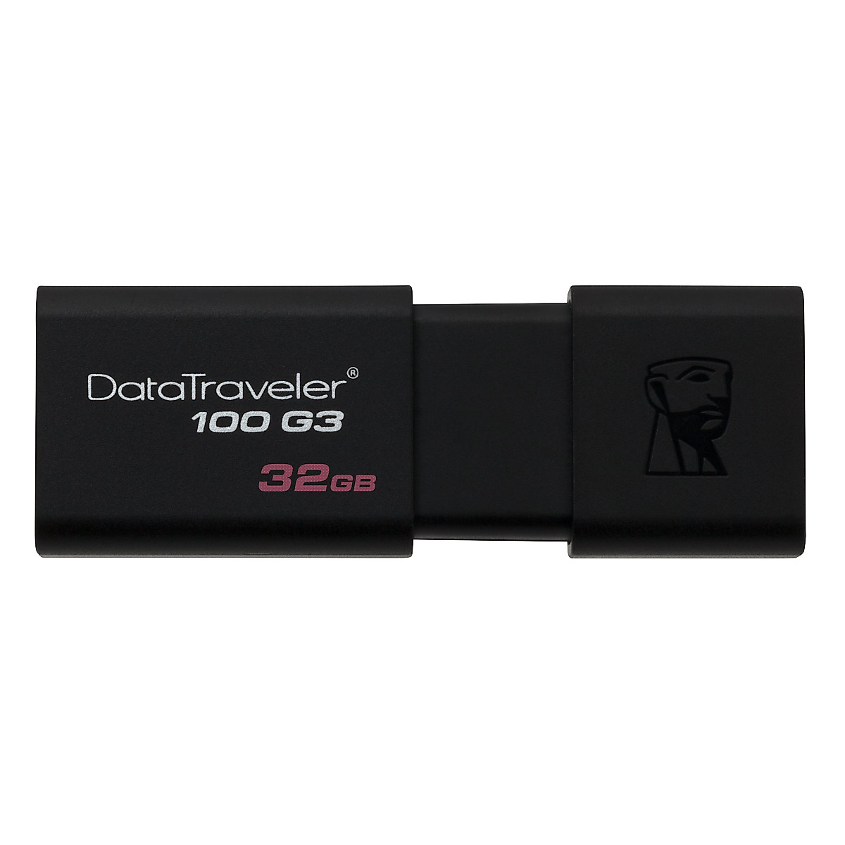 Kingston 32GB USB 3.0 Black DataTraveler 100 G3 2 Pack DT100G3/32GB-2P