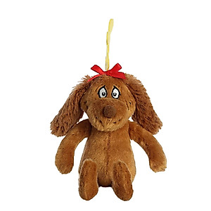 Aurora® Whimsical Dr. Seuss™ Max Stuffed Animal - Magical Storytelling - Officially Licensed - Brown 7 Inches
