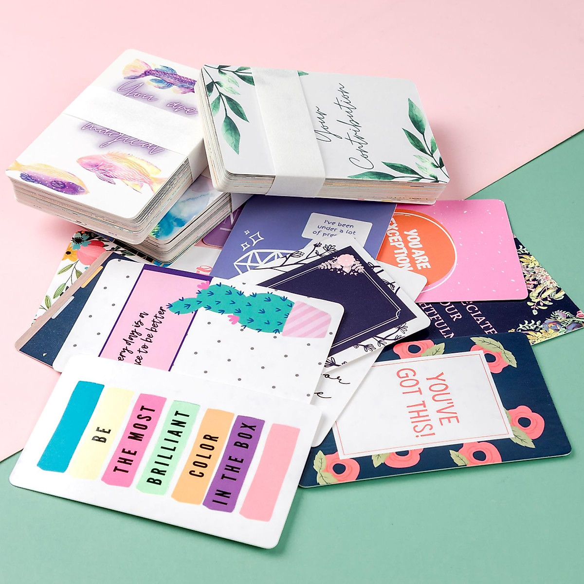 Mr. Pen- Encouragement Cards, 100 pcs, Inspirational Cards, Motivational Cards, Inspirational Note Cards, Motivational Quote Cards, Kindness Cards, Inspirational Quote Cards, Inspiration Cards.