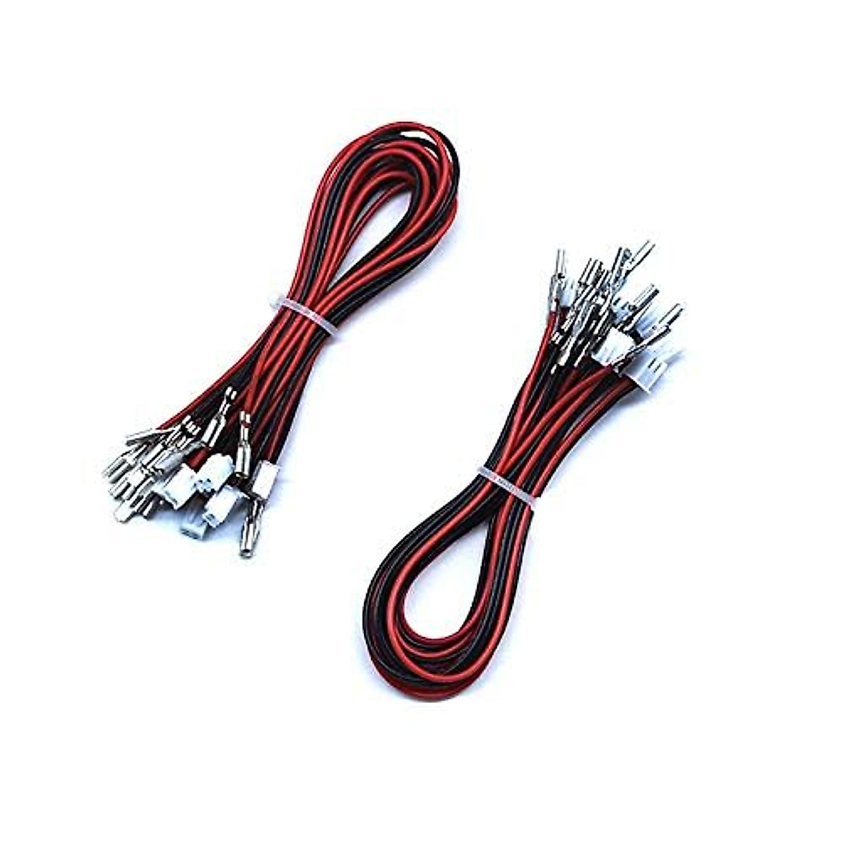 Arcity 20 Pcs Arcade Button Wires Harness Cable for Zero Delay USB Encoder PCB with 0.110inch 2.8mm Terminals Compatible with Arcade LED Buttons and Sanwa Style Buttons New,HY-PJ096-2