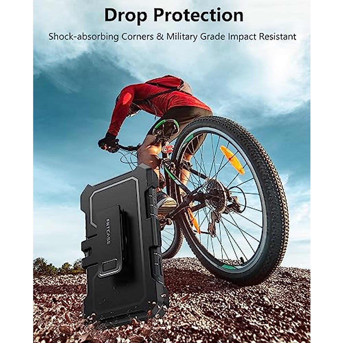 FNTCASE for iPhone 11 Pro Max Case: with Belt-Clip Holster & Built-in Screen Protector & Kickstand, Full-Body Dual Layer Rugged Heavy Duty Military Shockproof Protective Cell Phone Cover -Black