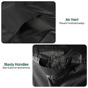 Jungda Prep Table Cover for 52 Inch Keter Unity XL Portable Outdoor Table and Storage Cabinet,Outdoor Bar Table Cover Waterproof Heavy Duty Patio Grill Table Cover