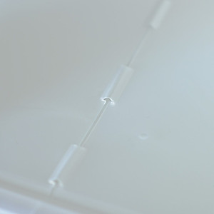 EVERIE Collapsible Hinged Lid Compatible with Anova Nano 750w, 800w, 900w, AN500-US00 1000w and Compatible with Rubbermaid Container 12,18,22 Quart(Corner Mount)