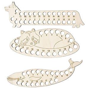 3Pcs Floss Organizer Embroidery Shelf, Cute Animal Shape Embroidery Floss Organizer,Thread Organizers for Cross Stitch Embroidery Thread Holder
