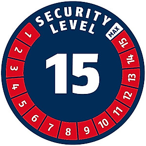 ABUS U-Lock Granit XPlus 540, Bike Lock with XPlus Cylinder, High Protection Against Theft, ABUS Security Level 15, Black/Grey