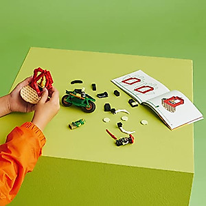 LEGO NINJAGO Lloyd’s Ninja Street Bike 71788, Motorbike Toy for Preschool Kids 4 Plus Years Old, Easy-to-Build Beginners Learning Set for Juniors, Gift Idea