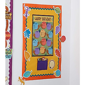 Carson Dellosa Colorful Leaves Cutouts, 36 Fall Cutouts for Bulletin Board and Classroom Décor, Multi-Color Leaf Classroom Cut-Outs, Seasonal Cutouts for Classroom Fall Bulletin Board Decorations