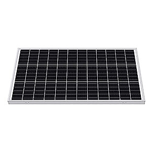 ExpertPower 100 Watt 12 Volt Monocrystalline Solar Panel, Compact Design 40.16 X 20.08 X 1.38 in, High Efficiency Module PV Power for Battery Charging Boat, Caravan, RV, Off Grid Applications