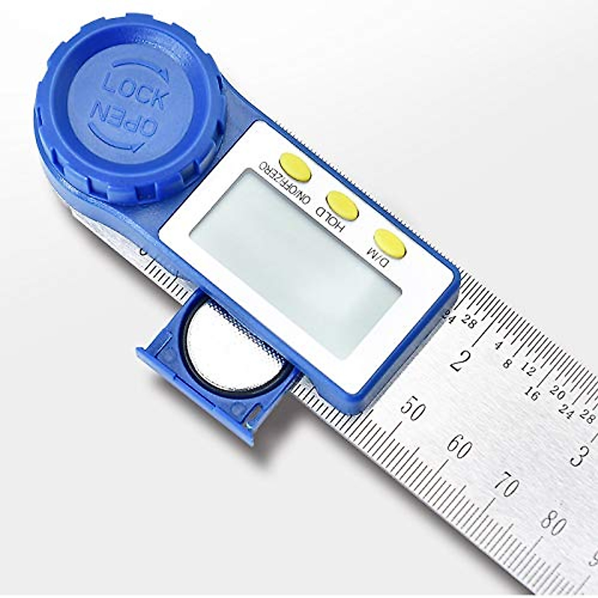 N/A 200mm Digital Angle Ruler Protractor Angle Finder Stainless Steel Inclinometer Goniometer Electronic Angle Measurement Tool