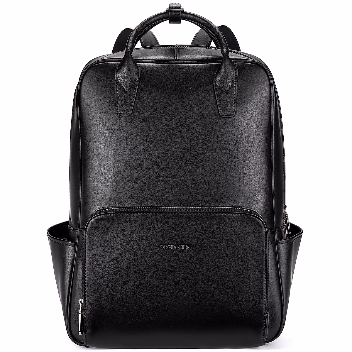 BOSTANTEN 20 inch Carry On Luggage Airline Approved ＆ Genuine Leather 15.6 inch Laptop Backpack Casual Backpack Travel Bag